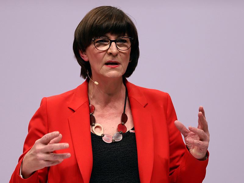 SPD-Chefin Esken möchte jetzt die Neuausrichtung der ...